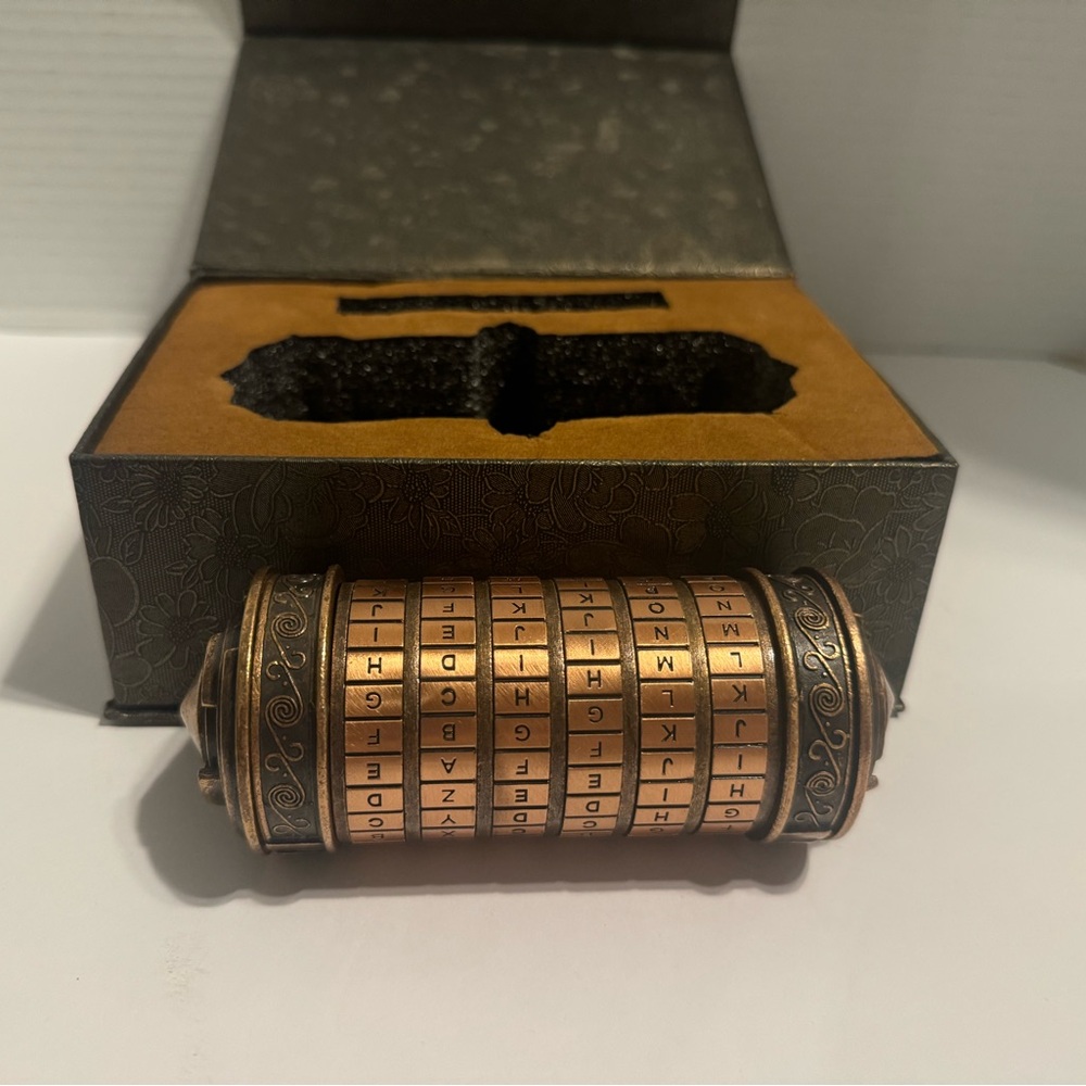Cylinder Lock Da Vinci Code Alphabet Lock - Gem